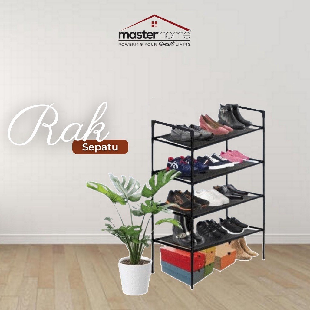 Jual Masterhome Rak Portable Serbaguna | Rak Sepatu 4 Susun | SR 4 ...