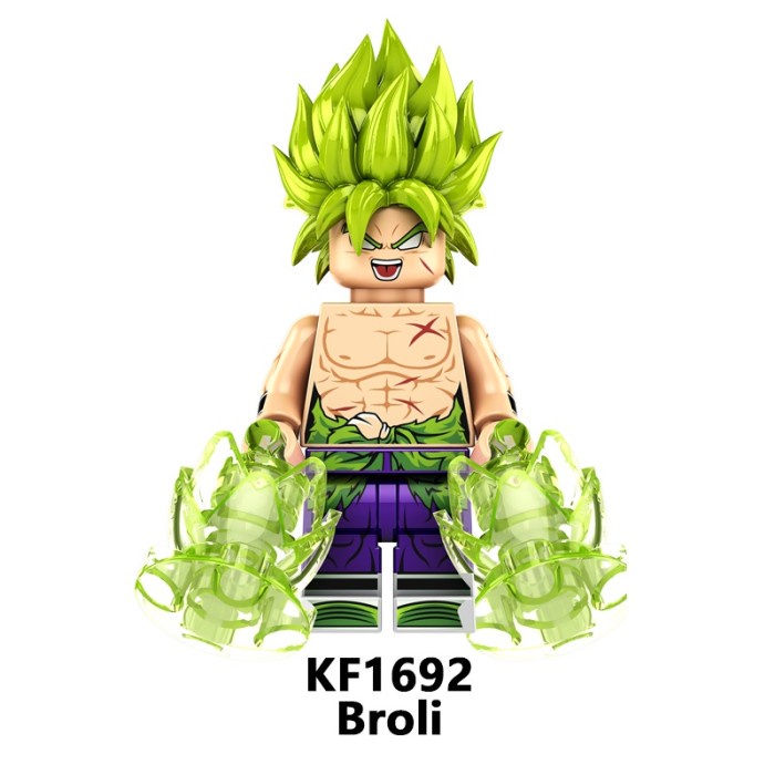 Jual Lego Broly Hero Dragon Ball Son Goku Bejita Elmo Sonic Vader Venom ...