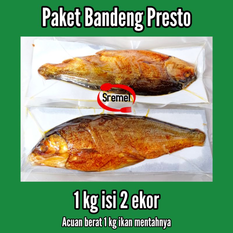 Jual Paket Bandeng Presto 1 Kg Isi 1/2/3/4/5/6/7 Ekor Duri Lunak ...