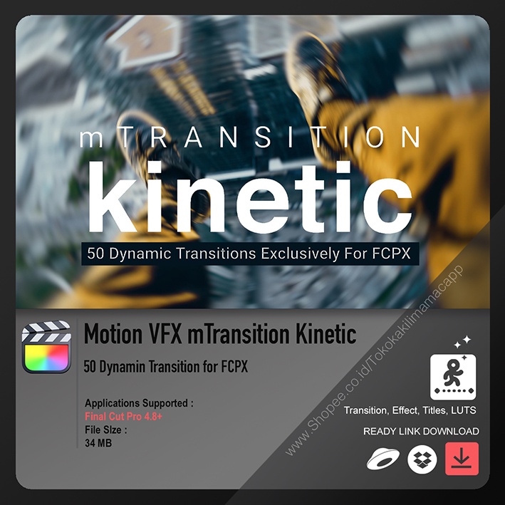 Jual Motion VFX mTransition Kinetic for FPCX | Shopee Indonesia