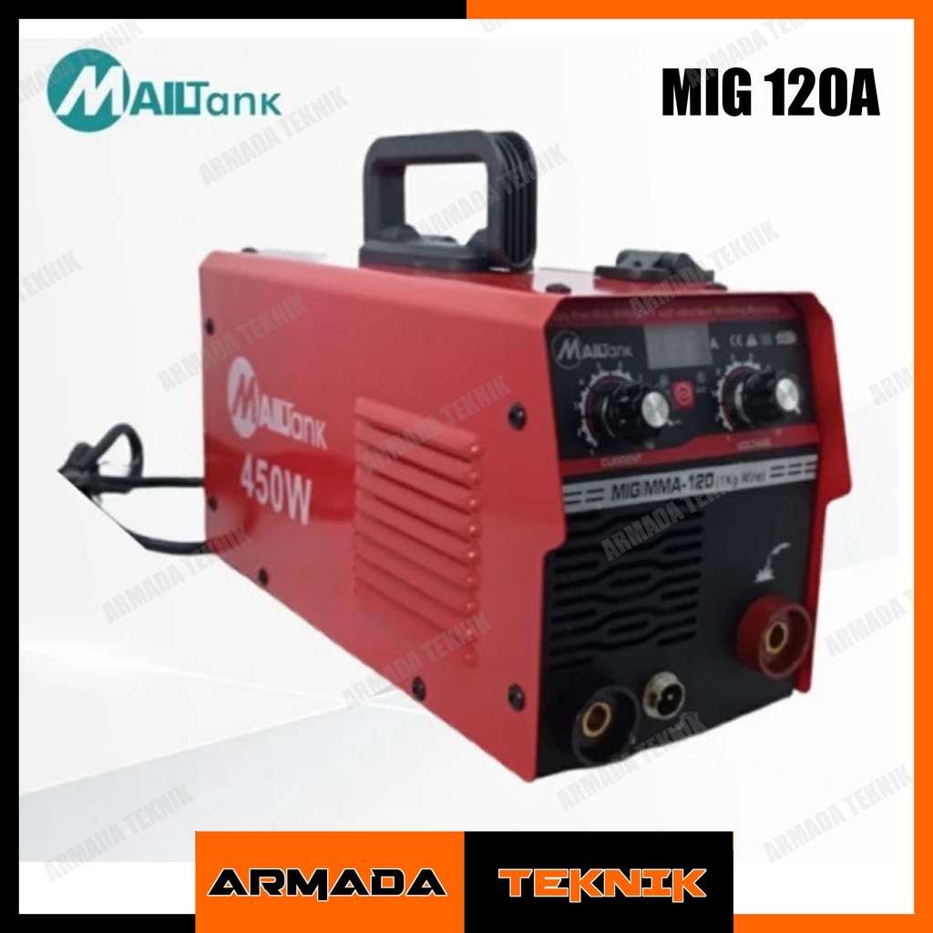 Jual Mesin Las MIG SH353G 120 A Tanpa Gas CO2 Mailtank Fluxcore Gasless | Shopee Indonesia