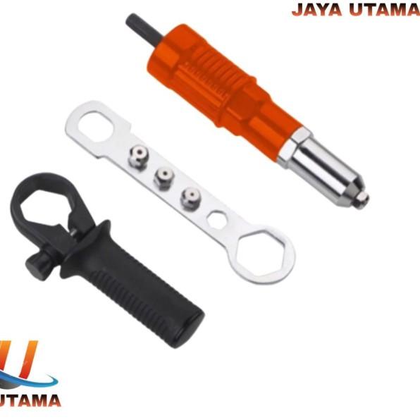 Jual ADAPTOR TANG RIVET SET MESIN BOR-RIPET GUN ELEKTRIK ADAPTER ...