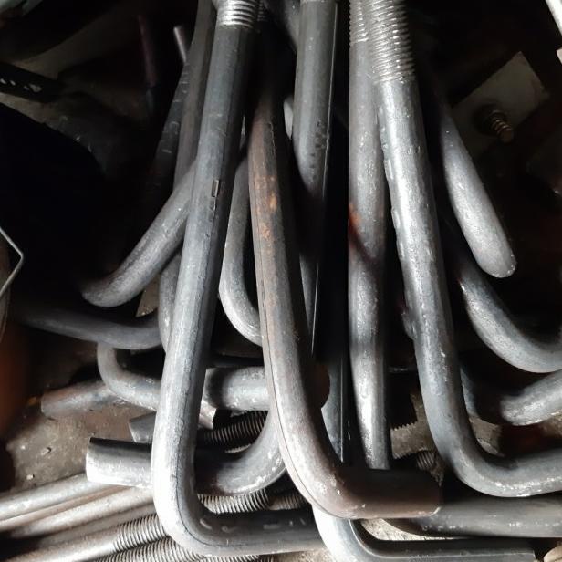 Jual baut angkur L m25 x 400mm atau anchorbolt 1"inch x 40cm | Shopee ...