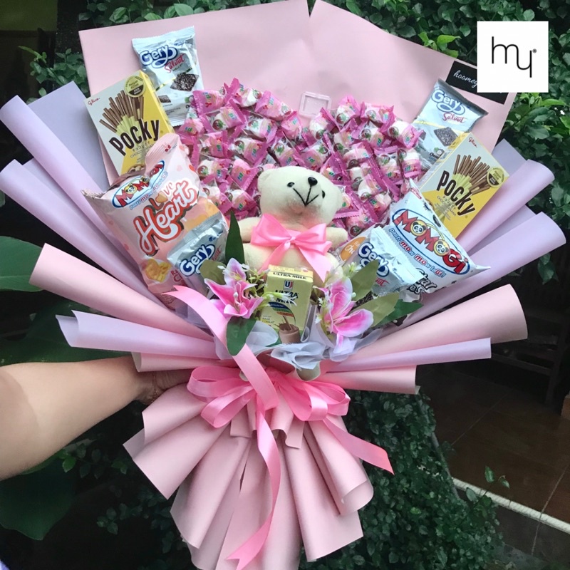 Jual HOOMEY - Bouquet Snack | Bucket Snack | Buket Snack | Buket Wisuda ...