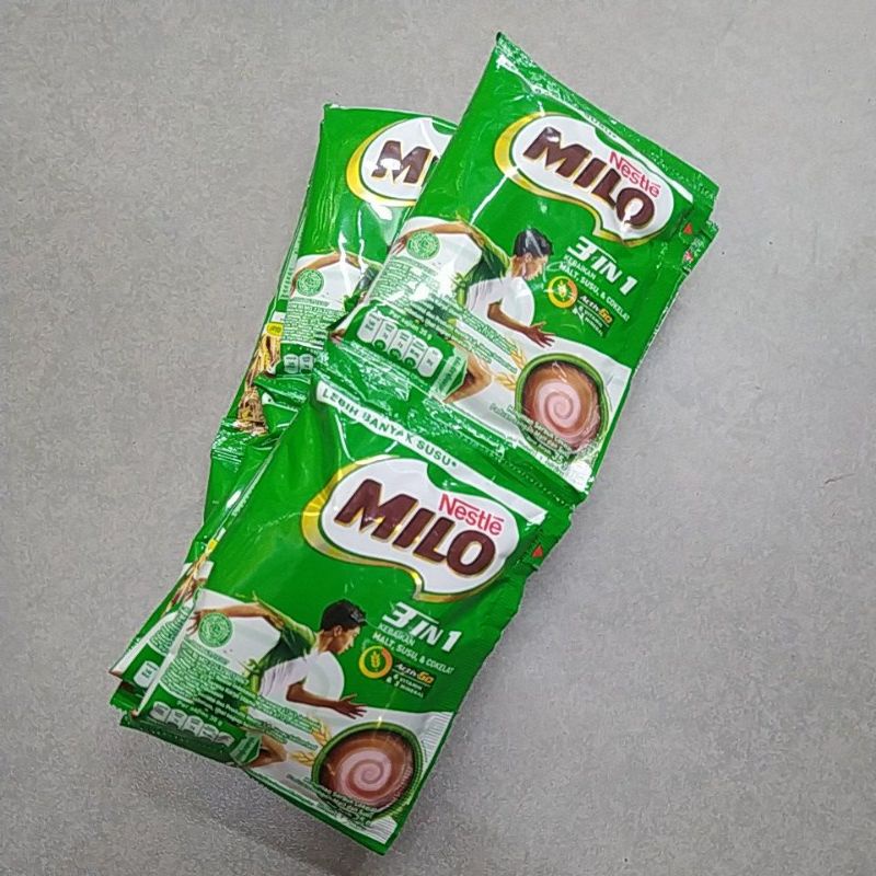 Jual Milo Sachet 3in1 (10x35g) | Shopee Indonesia