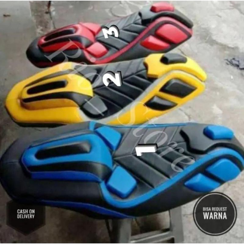Jual Jok Motor Custom Model Retro Predator MBtech Karbon Premium ...