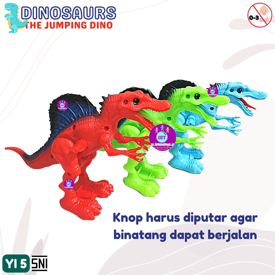 Jual com. Mainan Anak Putar Jalan Bentuk Dinosaurs YI 5 | Shopee Indonesia