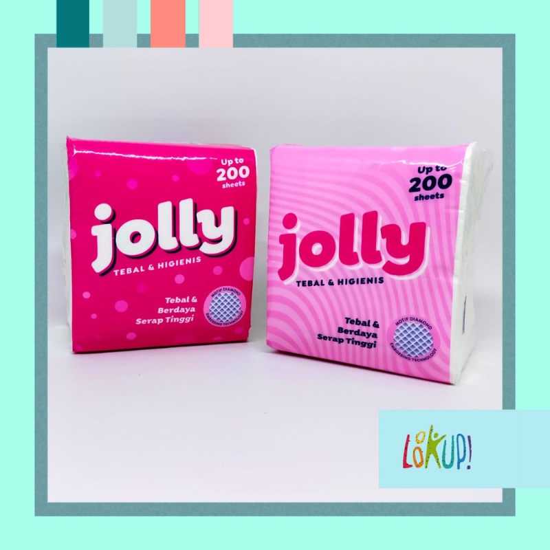 Jual Tisu Tissue Serbaguna Jolly Resto Makanan pop up Multipurpose ...
