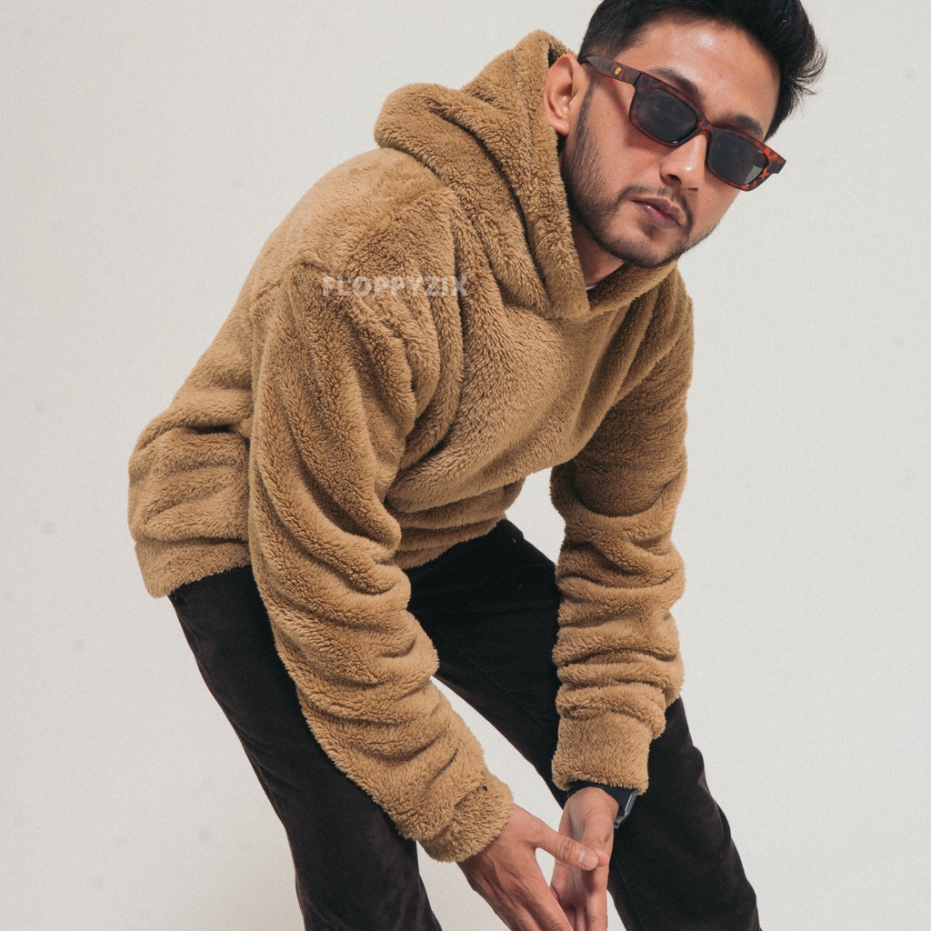 Jual SHERPA HOODIE BULU / JAKET SHERPA BULU /JACKET BULU / JAKET BULU ...