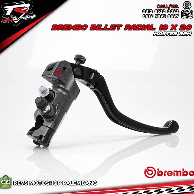 Jual MASTER REM BREMBO Billet Radial 19 x 20 | Shopee Indonesia