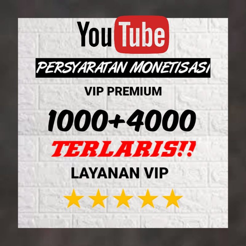 Jual S&J PERSYARATAN MONETISASI LAYANAN VIP PREMIUM | Shopee Indonesia