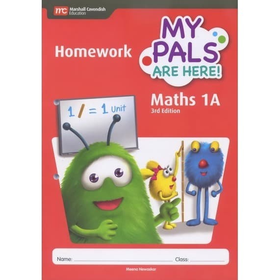 Jual Sbi My Pals Are Here Math Homework 1A ( 3Rd Edition) | Shopee ...