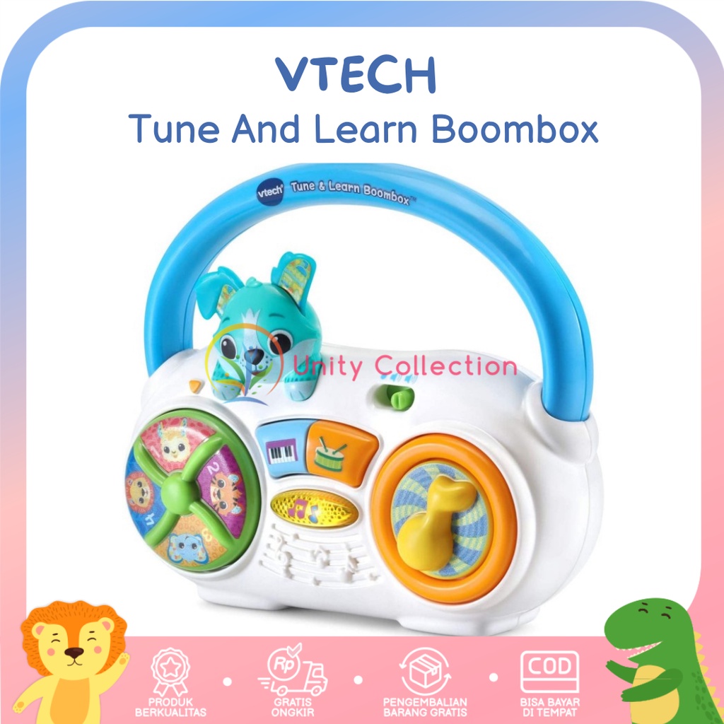 Jual Vtech tune and learn boombox Mainan Musik Anak | Shopee Indonesia