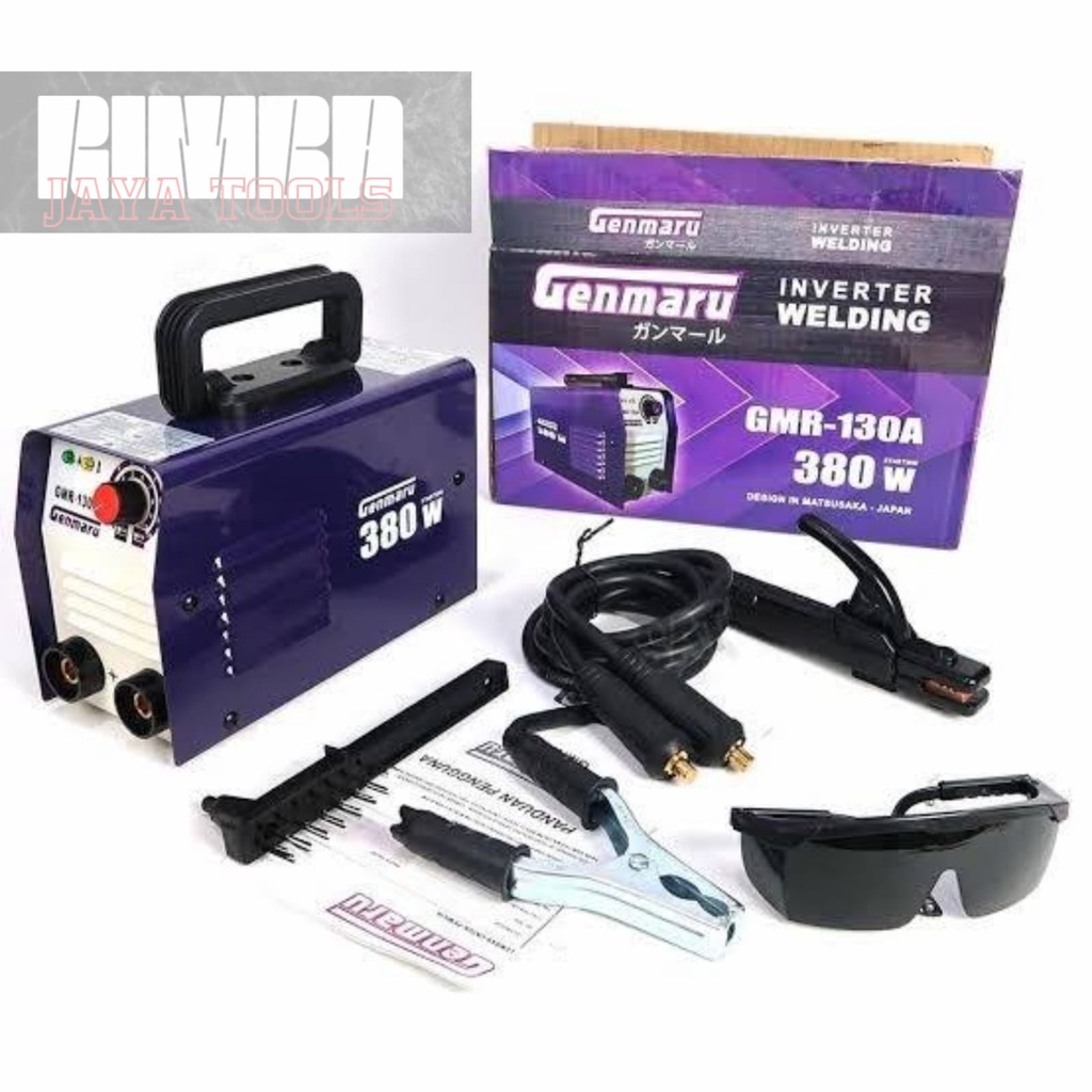 Jual Mesin Las Listrik 380 Watt IGBT 125A GENMARU low watt MURAH LAS ...