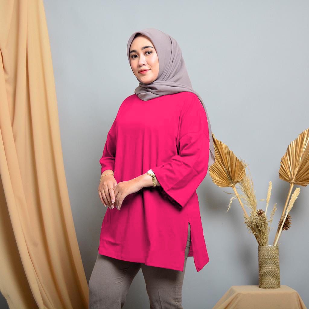 Jual GR OVERSIZED / ATASAN BLOUSE JUMBO LD 130 BABYTERRY PREMIUM SR300 ...