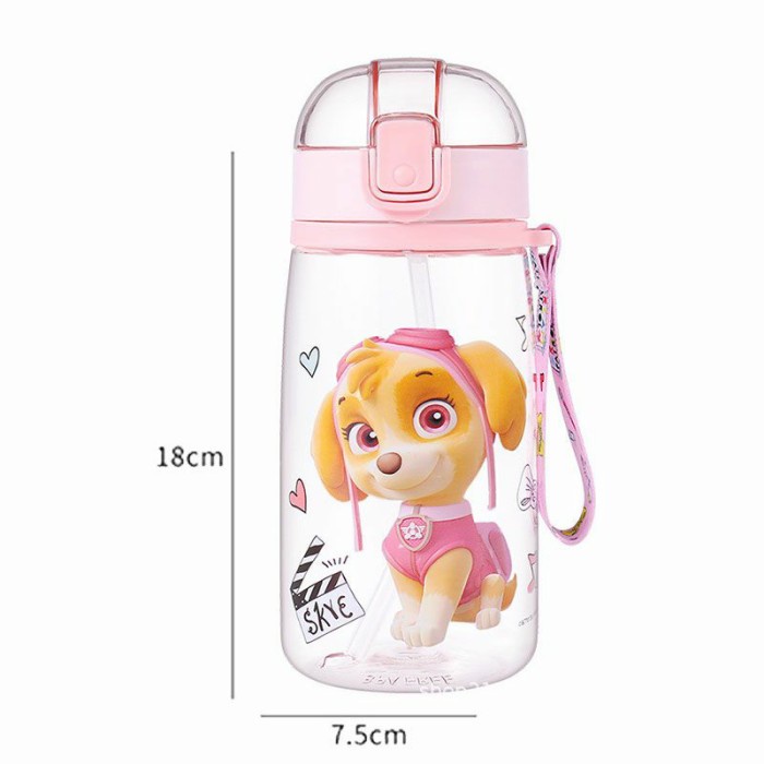 Jual Botol Minum Paw Patrol Biru Pink Chase Skye Anak Sekolah | Shopee ...