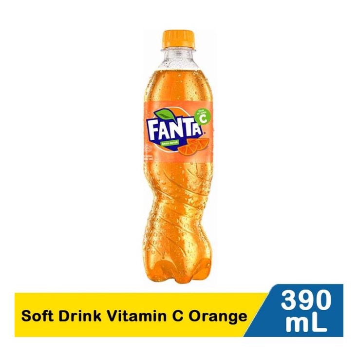 Jual FANTA ORANGE PET 390ml 390 ml Minuman Soda Soft Drink Bukan 250ml 250 ml | Shopee Indonesia
