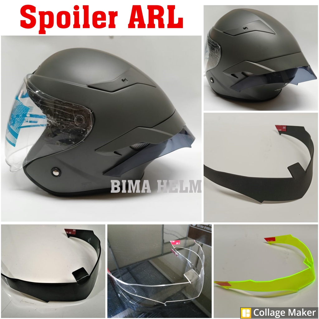 Jual Spoiler Helm ARL All Variant | Spoiler Helm KBR KAIRO All Variant ...