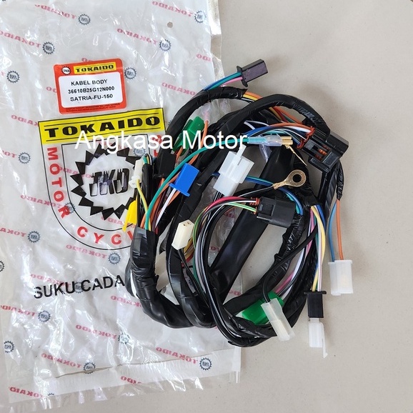 Jual Kabel Body SATRIA FU OLD Wiring Harness Kabel Body Set Komplit ...