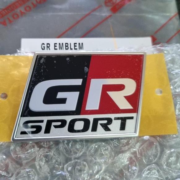 Jual Emblem GR Sport Toyota Raize (100% Original ASTRA) | Shopee Indonesia