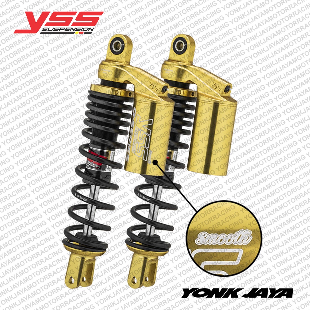 Jual SHOCK YSS G-SERIES GOLD EDITION SMOOTH TC302-310T 310MM BLACK/BLACK/GOLD NMAX NEW | Shopee ...