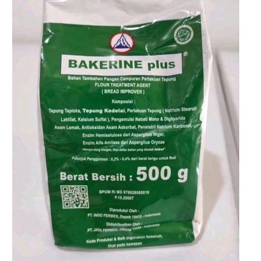 Jual Bakerine plus bread improver 500 gr | Shopee Indonesia