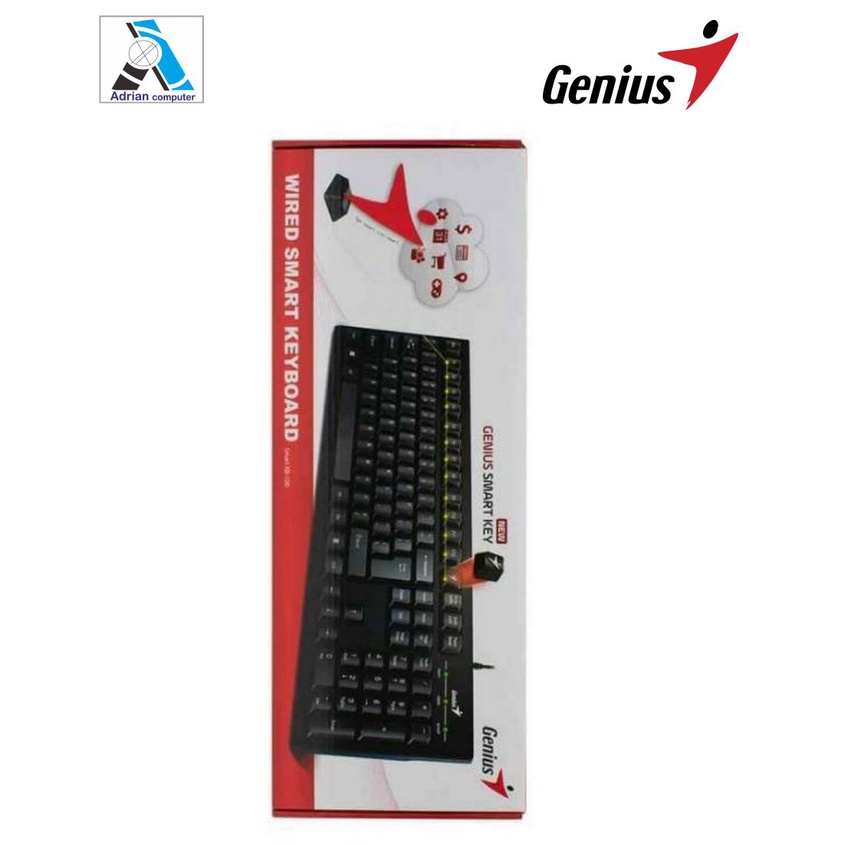 Jual KEYBOARD GENIUS KB-100 USB ORIGINAL | Shopee Indonesia