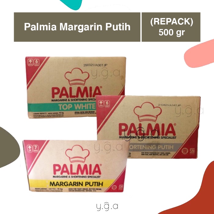 Jual Palmia Margarin Putih / Top White / Shortening White Margarin ...