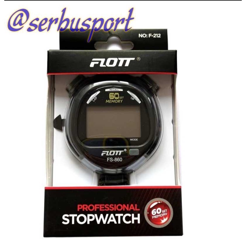 Jual STOPWATCH FLOTT 60 MEMORI | Shopee Indonesia