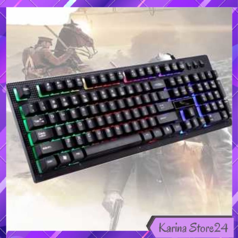 Jual LEOPARD GAMING KEYBOARD LED - G20 - WARNA HITAM | Shopee Indonesia