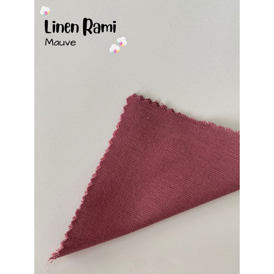 Jual 1 Meter Kain Linen Rami Bahan Katun Linen | Shopee Indonesia