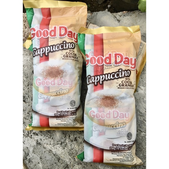 Jual GoodDay Cappuccino Coffee with Cocoa Granule/Kopi Goodday Cappuccino Murah/Minuman Serbuk ...