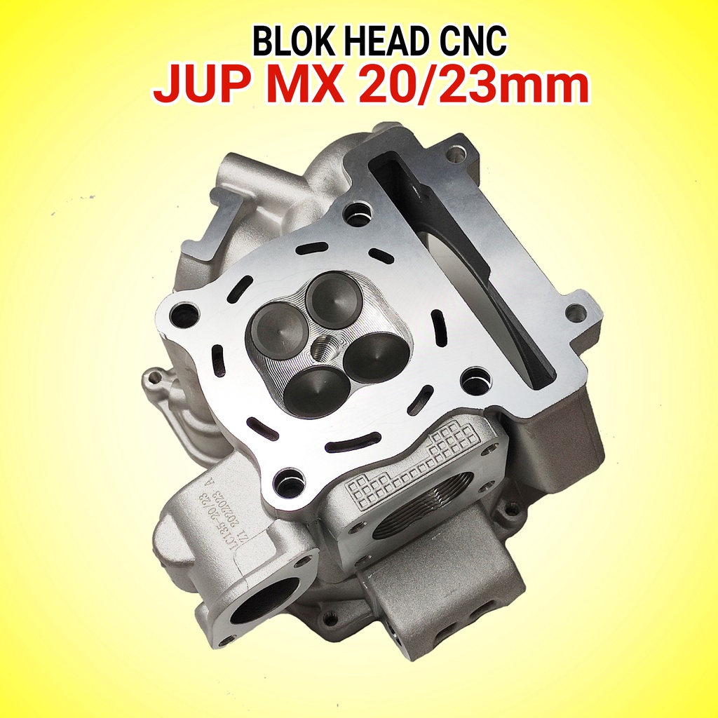 Jual BLOK HEAD CNC JUPITER MX LAMA / MX KING / VXION KLEP 20/23MM ...