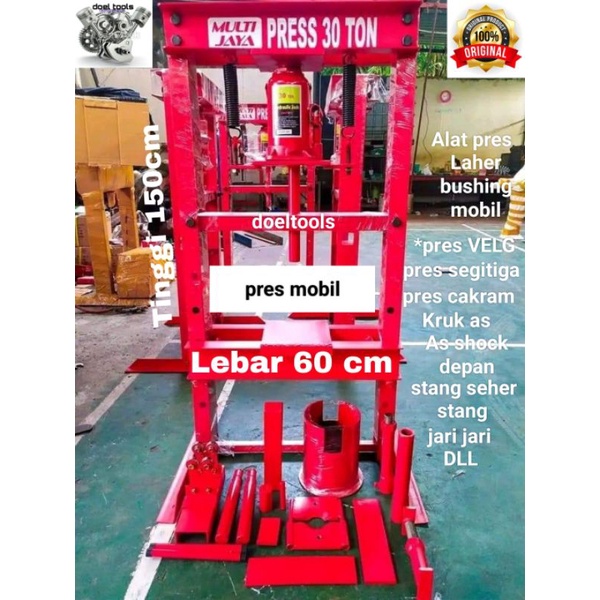 Jual ALAT PRES LAHER BUSHING MOBIL PRES MULTIFUNGSI 30 TON | Shopee ...