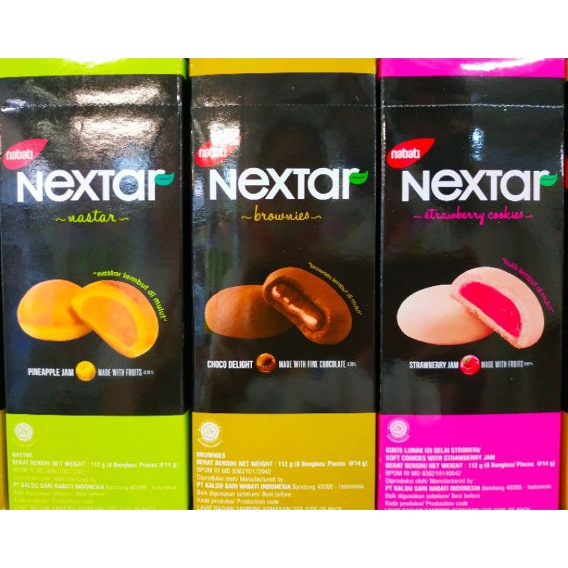 Jual Nextar Nabati Cookies X 12g Nanas / Tini Wini Biti / Choco Lito ...