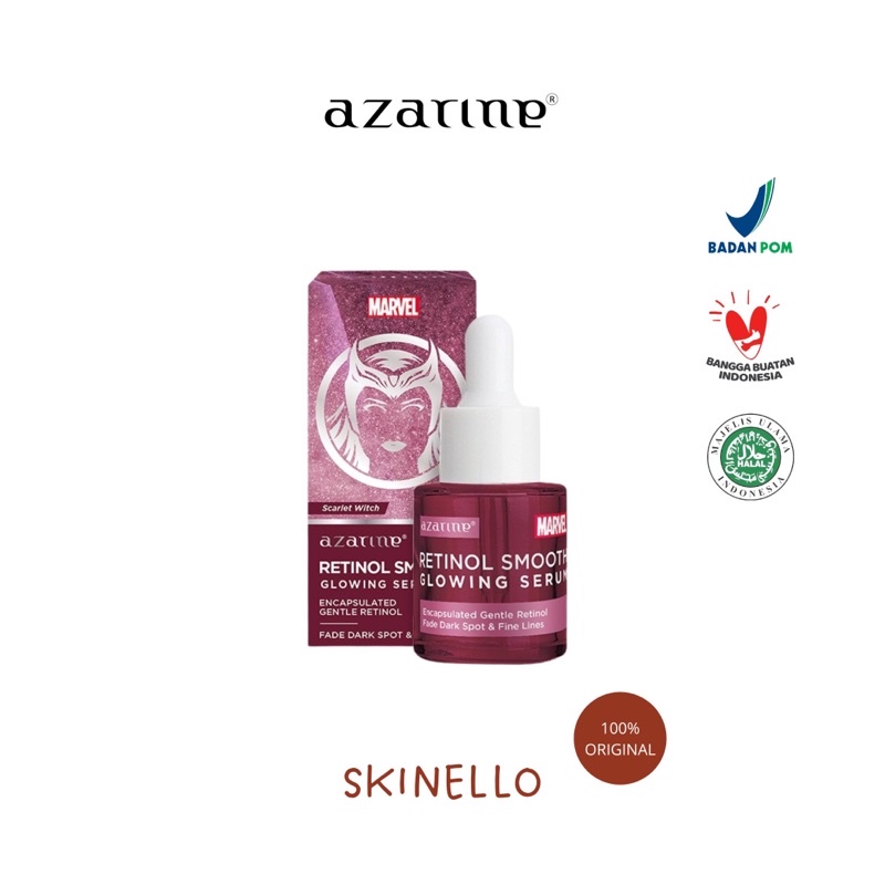 Jual AZARINE Retinol Smooth Glowing Serum 20ml | Shopee Indonesia