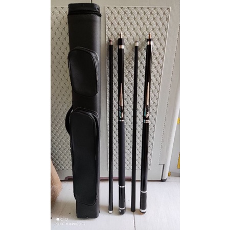 Jual stik billiard paket fullset stik play stik jumpbreak tas black ...