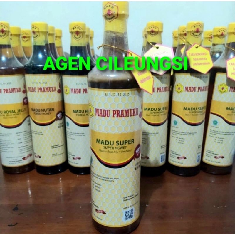 Jual MADU PRAMUKA 650 ml MADU HUTAN, MULTIFLORA, KAPUK, KLENGKENG ...