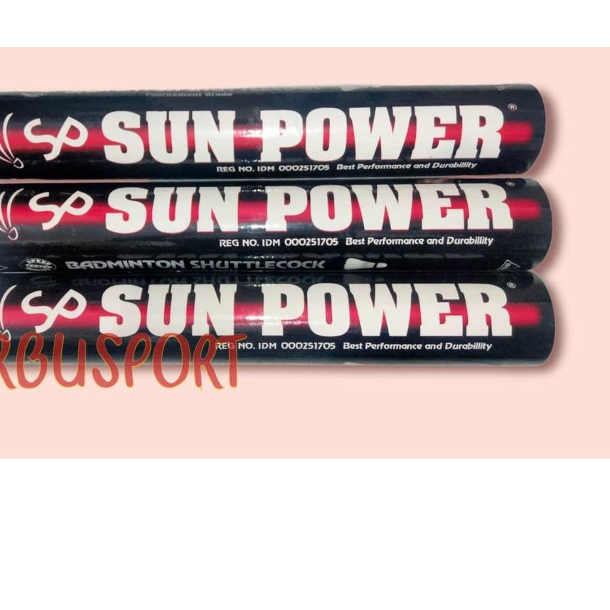 Jual Shuttlecock Cock Badminton Bulutangkis SUN POWER SUNPOWER Ori ...