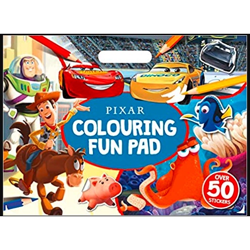 Jual BIG ACTIVITY BOOK - COLOURING FUN PAD - DISNEY PIXAR | Shopee ...