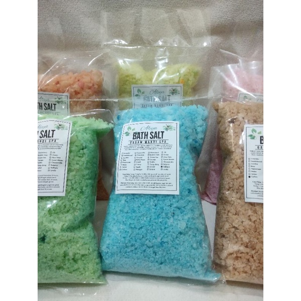 Jual Berat 1 Kg Garam Mandi / Bath Salt / Garam Aroma Terapi / Garam ...