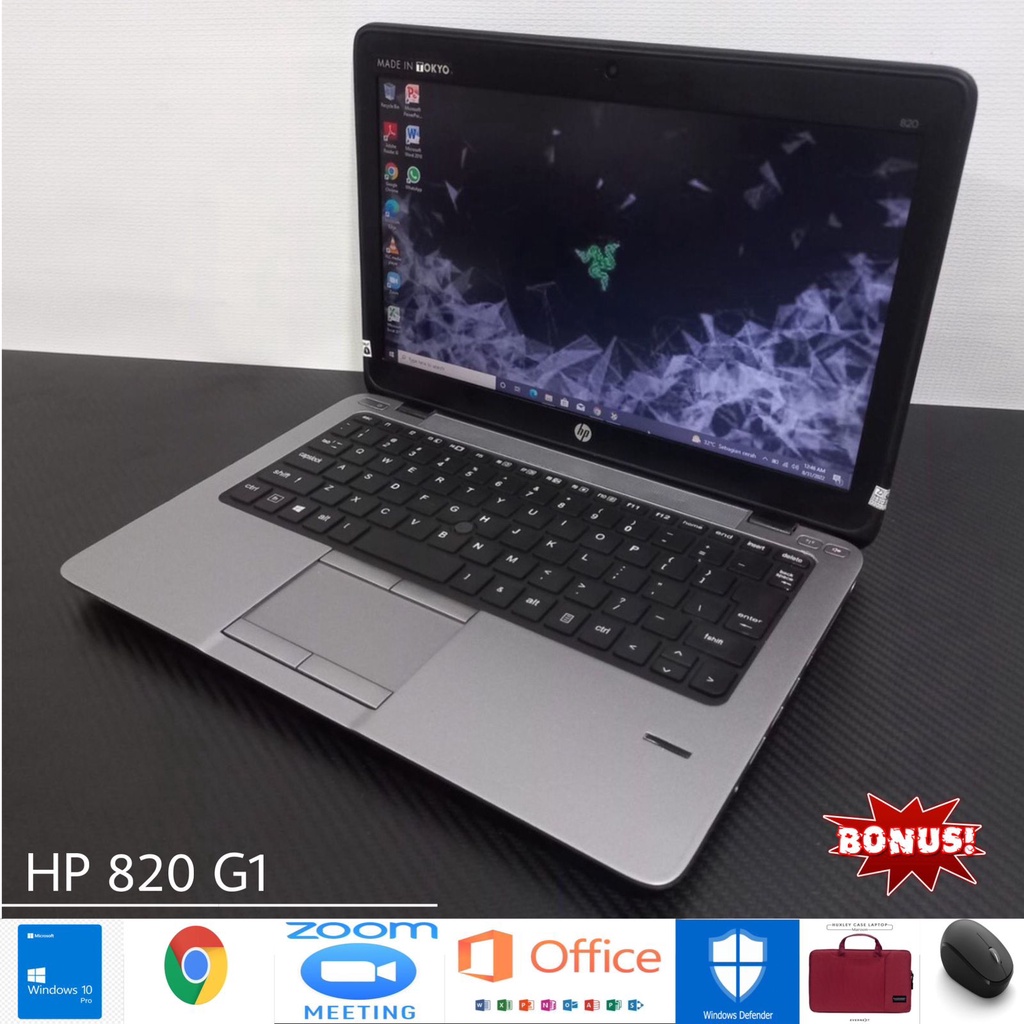 Jual Laptop Hp 820 G1 Intel Core i5 Ram 8GB SSD 512GB Win 10 - Siap pakai | Shopee Indonesia