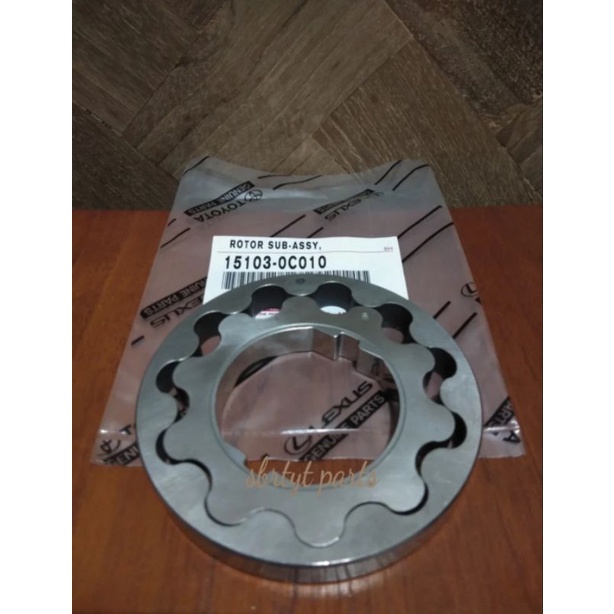 Jual rotor gear pompa oli inova hilux bensin 1TR asli original | Shopee ...