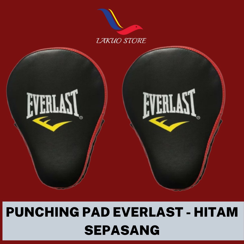 Jual PUNCHING PAD EVERLAST SEPASANG / PUNCHING PAD / PUNCHING MITTS ...