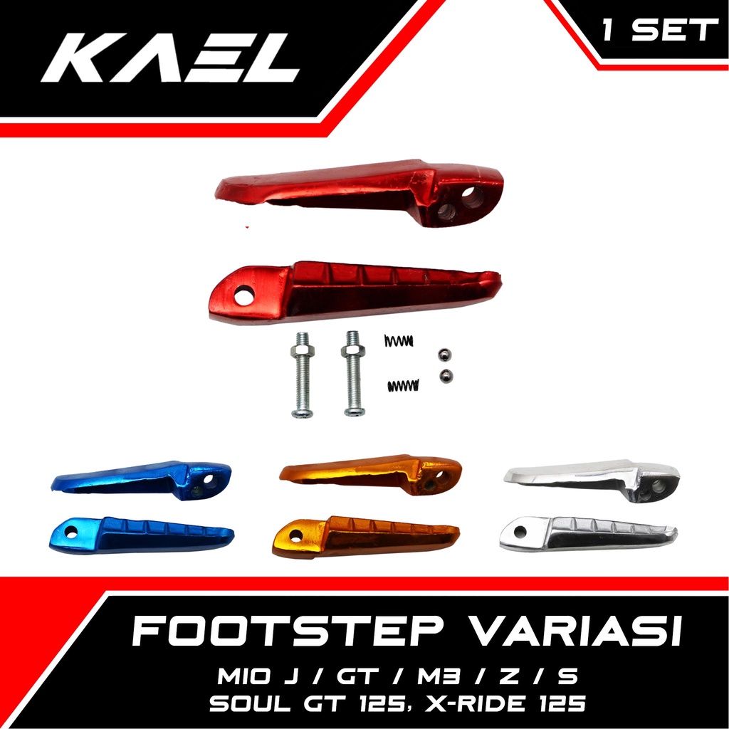 Jual Footstep Belakang Variasi Yamaha Mio J-GT-M3-Z-S & Soul GT 125 & X ...