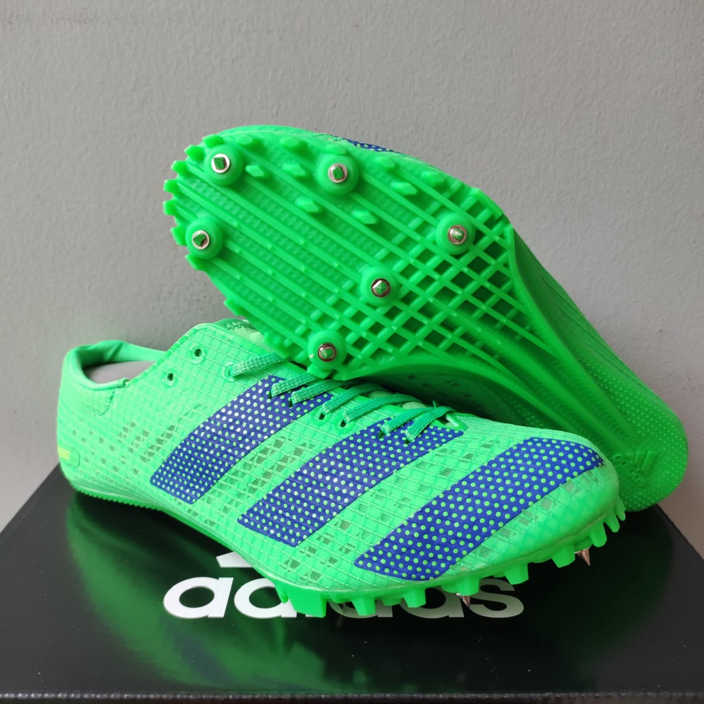Jual SEPATU SPIKE RUNNING ADIZER0 FINESSE GREEN | Shopee Indonesia