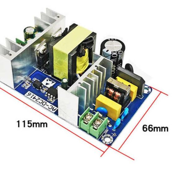 Jual Power Supply Switching 24V 6A - 9A Adaptor AC-DC PSU SMPS 24V 5A ...