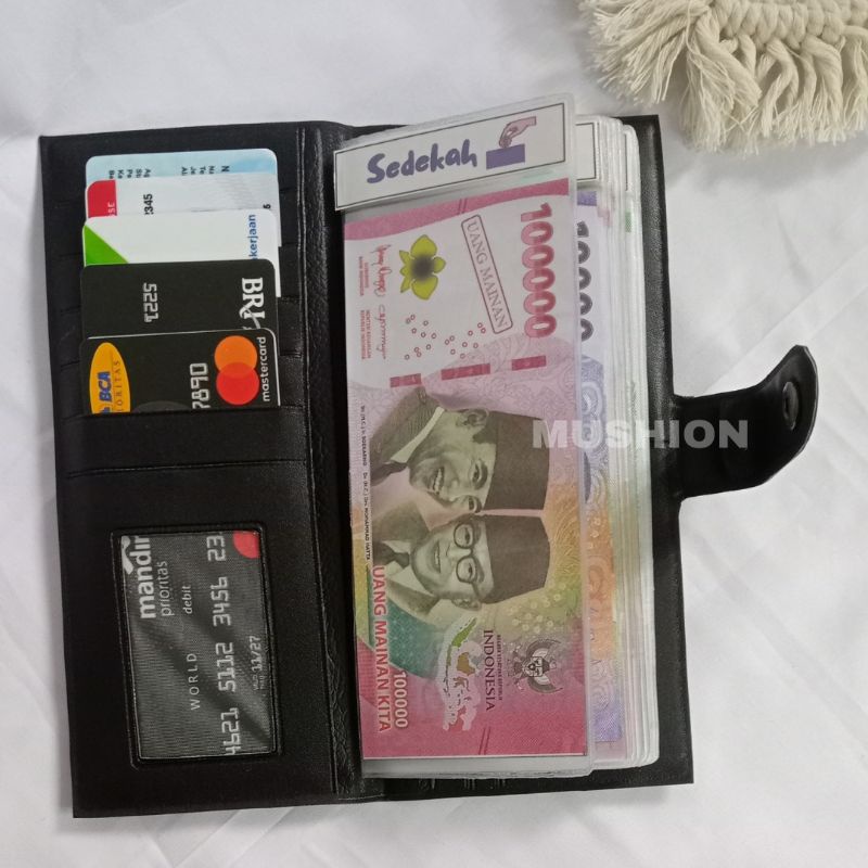 Jual [BISA COD] 01 Dompet Wanita Disiplin Keuangan Gratis Stiker Warna ...