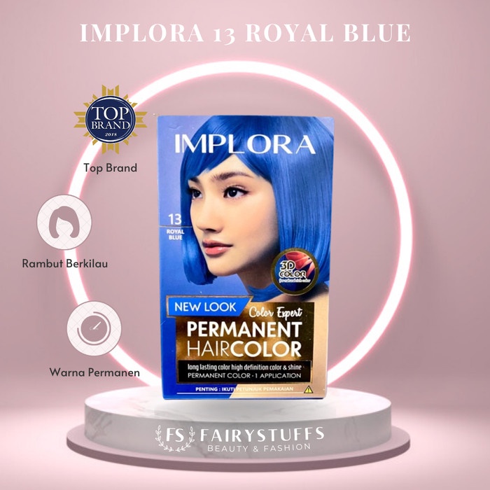 Jual Implora New Permanent Hair Color Semir Cat Pewarna Rambut Royal ...