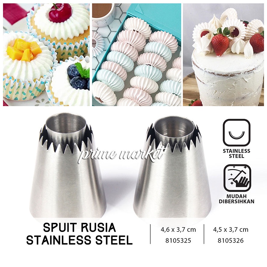 Jual Spuit Rusia Spuit Piping Spuit Cake Decoration Spuit Kue Kering ...